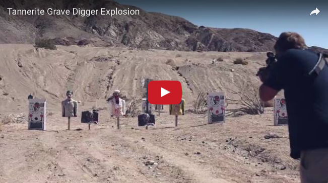 Tannerite Blowing Up Grave Digger Zombie – Zombie Industries