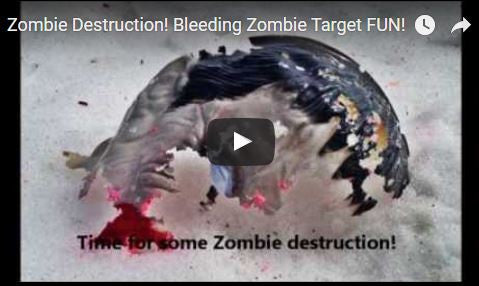 Zombie Destruction! Bleeding Zombie Target Fun! – Zombie Industries